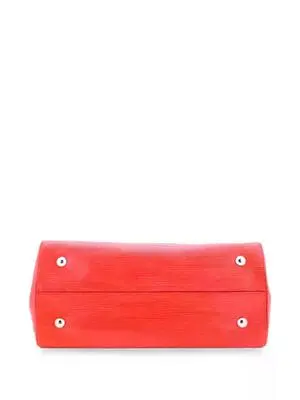 LOUIS VUITTON Epi Leather Mm Satchel - Red