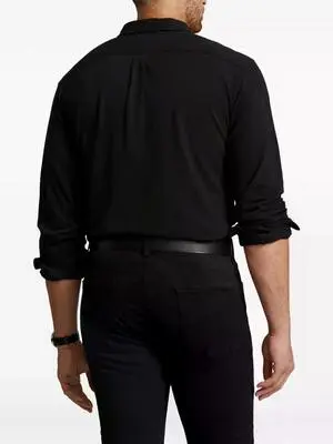 Polo Ralph Lauren Embroidered-logo Shirt - Black
