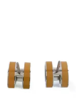 Hermès Pop H Earrings - Silver