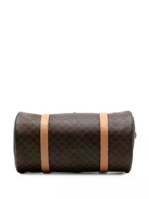 Celine Macadam Coated Canvas Shoulder Bag