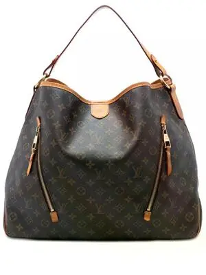 LOUIS VUITTON Monogram Delightful Gm Hobo Bag - Brown