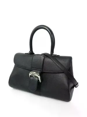 Delvaux Brillant East West Shoulder Bag - Black