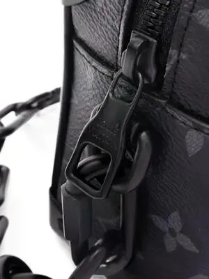 LOUIS VUITTON Mini Soft Trunk Monogram Eclipse Shoulder Bag