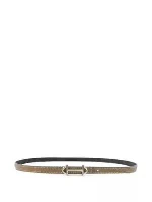Hermès Gamma Leather Belt - Neutrals