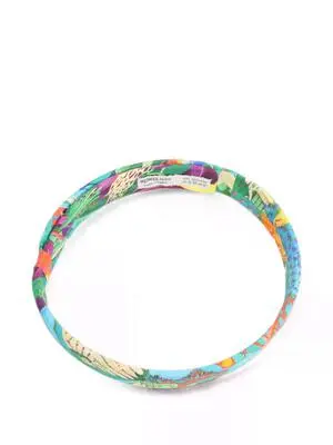 Hermès Silk Hairband - Blue