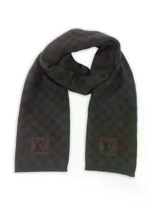LOUIS VUITTON Patterned Wool Scarf
