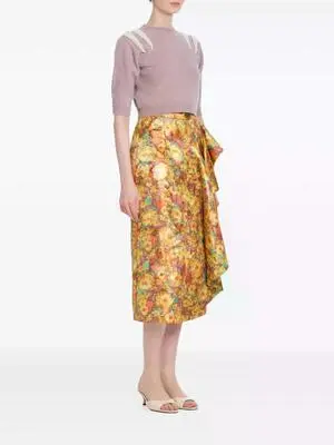 MARKARIAN Posy Pearl-patch Sweater