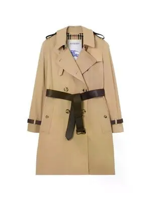 Burberry Trimmed Coats For Women