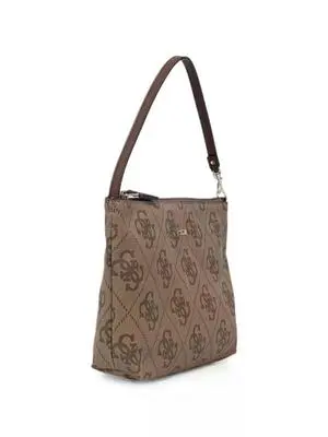 Guess Monogram-print Striped Tote Bag