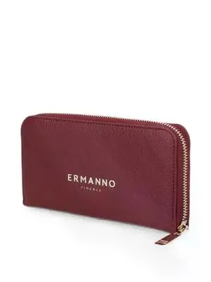 ERMANNO FIRENZE Logo-plaque Zip-around Wallet