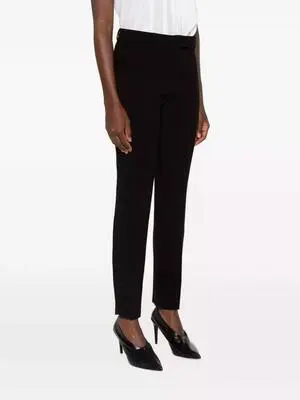 Max Mara Tailored Trousers With Belt Loops - Black