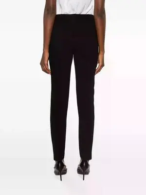 Max Mara Tailored Trousers With Belt Loops - Black