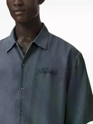 ALLSAINTS Logo-print Oversized Short-sleeve Shirt