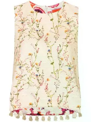 La DoubleJ La Scala Floral Top