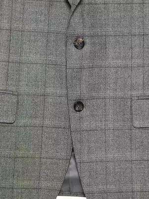 Canali Check-pattern Single-breasted Suit