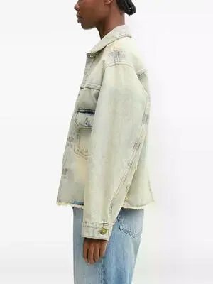Kenzo Distressed Frayed Denim Jacket