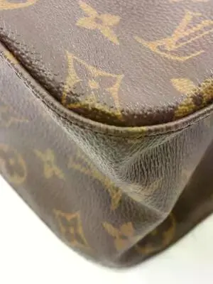 LOUIS VUITTON Looping Gm Monogram Shoulder Bag - Brown
