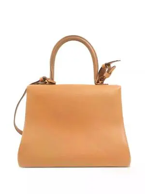 Delvaux Brillant Leather Tote Bag - Brown