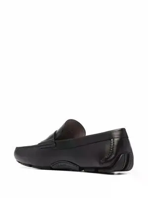FERRAGAMO Logo Plaque Driver Shoes