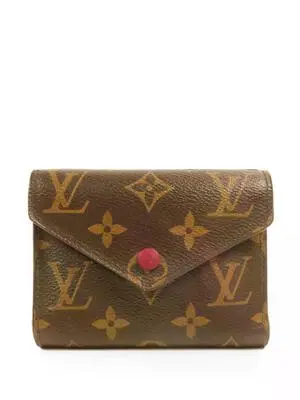 LOUIS VUITTON Victorine Monogram Wallet - Brown