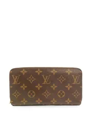 LOUIS VUITTON Monogram Zippy Long Wallet - Brown