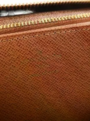 LOUIS VUITTON Monogram Zippy Long Wallet - Brown