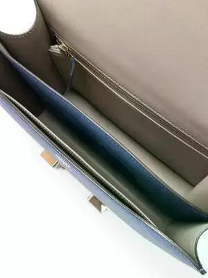 Hermès Constance Shoulder Bag - Blue