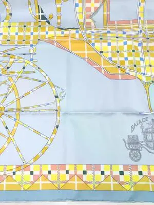 Hermès Balade Écossaise Silk Scarf