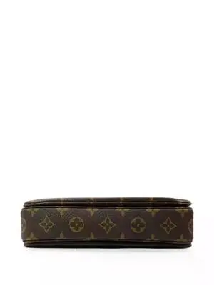 LOUIS VUITTON Monogram Pochette Metis Handbag - Brown