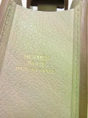Hermès Petite Bride Evercolor Leather Lip Case