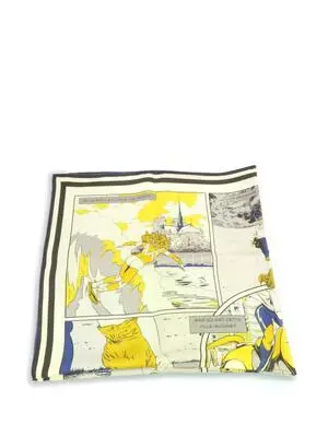Hermès Wow 90 Double-face Scarf