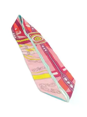 Hermès Graphic-print Silk Scarf