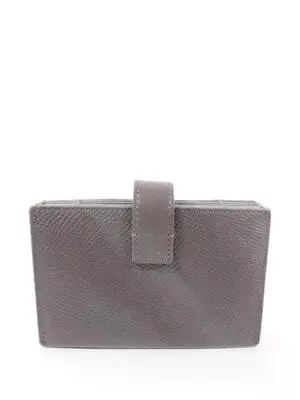 Celine Leather Card Case - Grey
