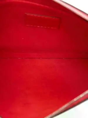 LOUIS VUITTON 2014 Epi Neverfull Pouch - Red
