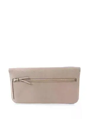 Hermès Mm Dogon Togo Leather Wallet - Grey