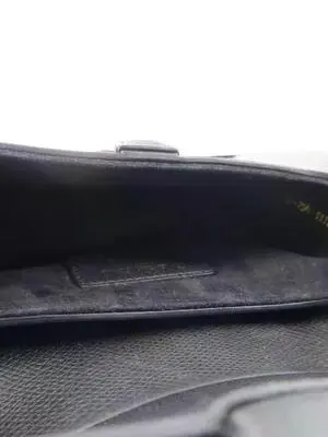 Dior Mini Saddle Shoulder Bag - Black