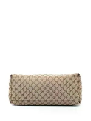 Gucci Gg Canvas Web Tote Bag