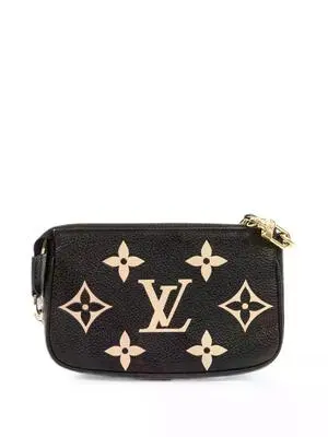 LOUIS VUITTON Monogram Empreinte Mini Pochette Clutch Bag
