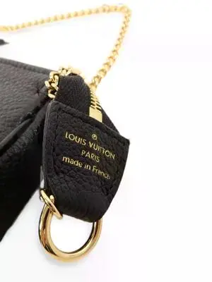 LOUIS VUITTON Monogram Empreinte Mini Pochette Clutch Bag