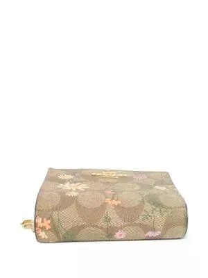 COACH VINTAGE Floral-print Wallet