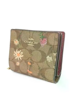 COACH VINTAGE Floral-print Wallet