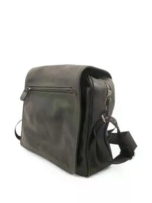 FERRAGAMO Grained Leather Shoulder Bag
