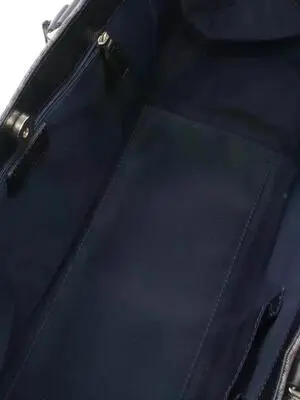 Dior Diorissimo Trotter Denim Flight Handle Bag - Blue