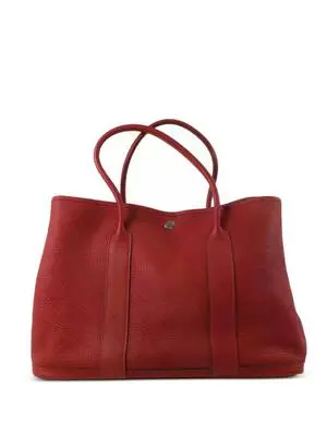 Hermès Pm Garden Party Leather Tote Bag - Red