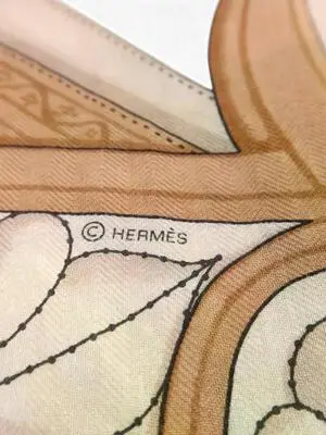 Hermès Mors A Jouets Bandana Scarf
