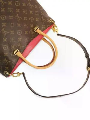 LOUIS VUITTON Pallas Monogram Handbag - Brown