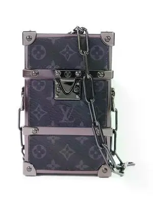 LOUIS VUITTON Monogram Eclipse Trunk Box Shoulder Bag