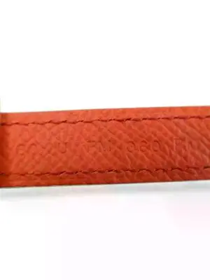 Hermès Lucky 15 Padlock Leather Belt