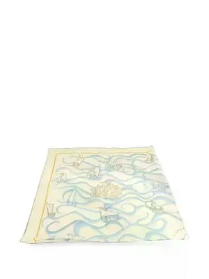 Hermès L'appel Du Large Scarf - Neutrals