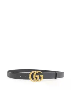 Gucci Gg Marmont Belt - Black